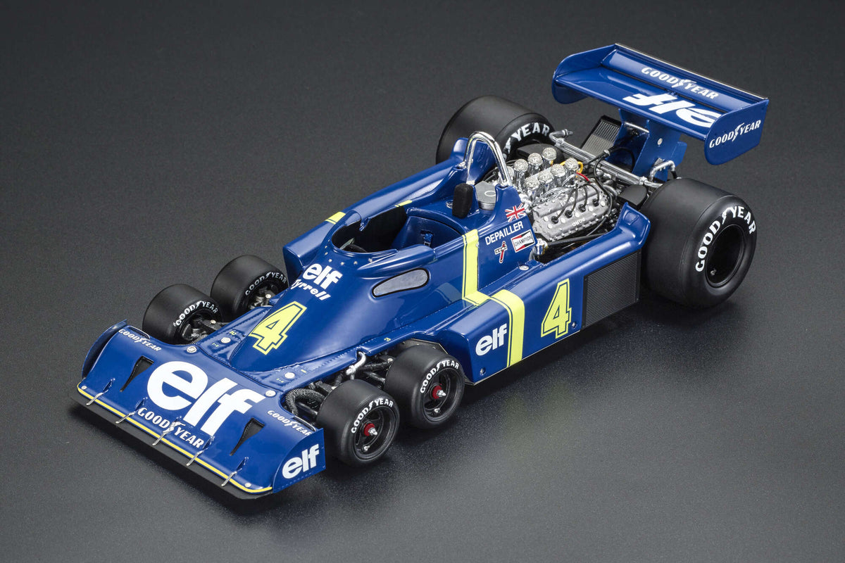 Tyrrell P34 1:18 #4 1976 - Patrick Depailler Sweden GP GP089B - GP Rep – Triple Crown ModelStore