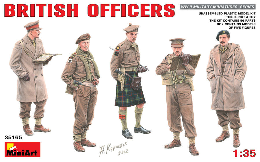 BRITISH OFFICERS KIT 1:35 – Triple Crown ModelStore