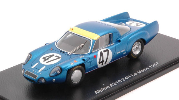 ALPINE A210 N.47 LM 1967 J-C.ANDRUET-R.BOUHARDE 1:43 – Triple Crown ...