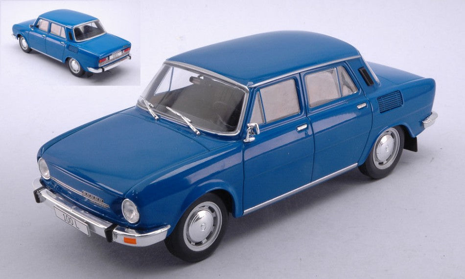 SKODA 100L BLUE 1:24 – Triple Crown ModelStore