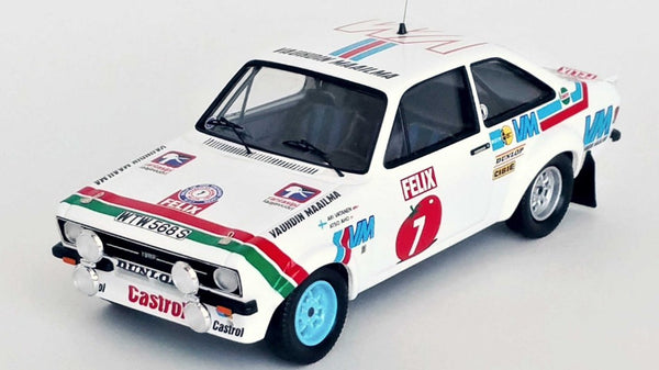 FORD ESCORT MK2 N.7 RALLY OF 1000 LAKES 1978 VATANEN/AHO 1:43 - Trofeu ...