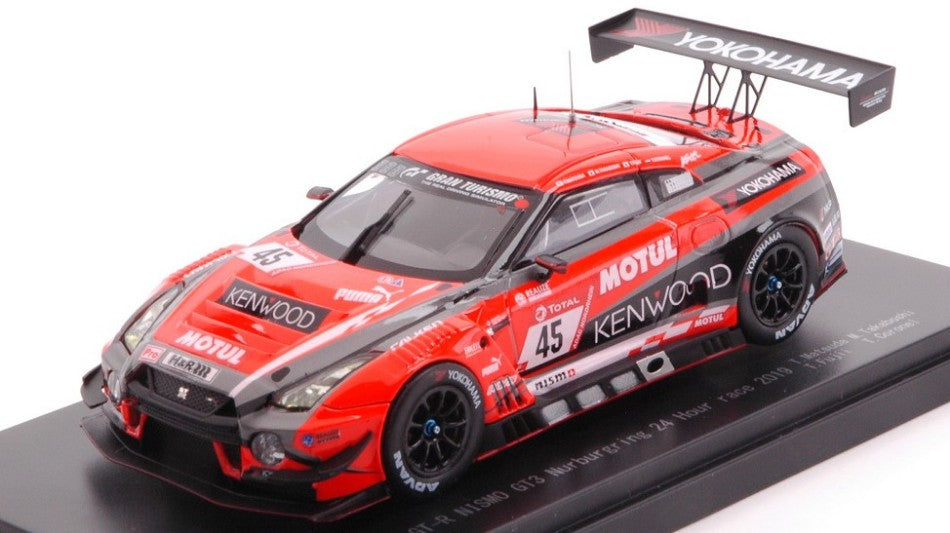 NISSAN GT-R NISMO GT3 N.45 24 H NURBURGRING 2019 MATSUDA-FUJII-CORONEL ...