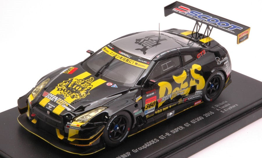 NISSAN GT-R N.360 SUPER GT300 2016 Y.SHIBATA-A.TANAKA-S.KIYOHARA 1:43 ...