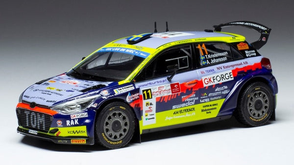 HYUNDAI i20 R5 N.11 RALLY POLEN 2022 KRISTENSSON/JOHANSSON 1:43 - Ixo ...