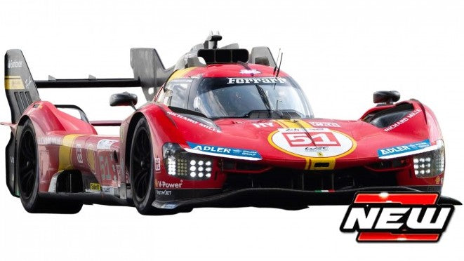 Ferrari 499P Hypercar N*51 2023 1:18 - Le Mans Winner - BBurago ...