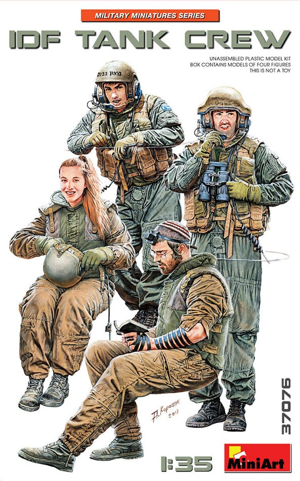 IDF TANK CREW KIT 1:35 - Miniart - MIN37076 – Triple Crown ModelStore