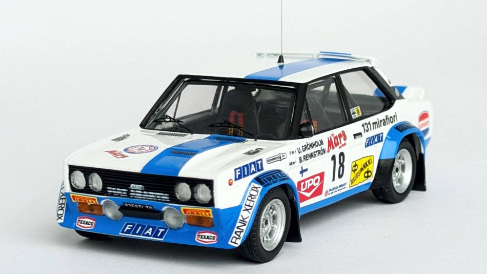 FIAT 131 ABARTH 1000 LAKES RALLY 1979 GRONHOLM-REHN-STROM 1:43 - Trofe ...