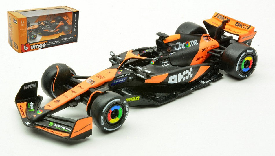 MCLAREN MCL 38 N.81 2024 OSCAR PIASTRI 1:43 - Burago - BU38214P ...