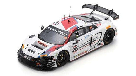 AUDI R8 GT3 N.25 2nd GOLD CLASS 24 H SPA 2024 PLA-MAGNUS-EVRARD-DE WIL ...