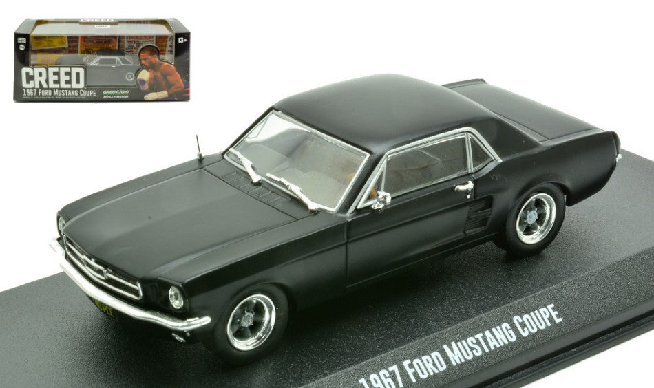 FORD MUSTANG COUPE' 1967 "CREED 2015 ADONIS CREED'S" MATT BLACK 1:43 ...