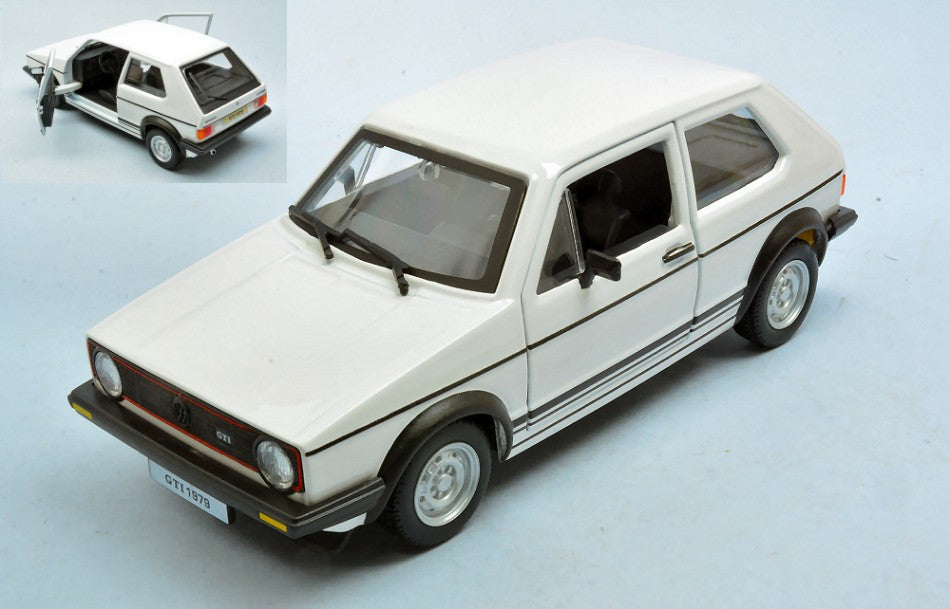 VW GOLF MK1 GTI 1979 WHITE LIMITED EDITION 1:24 – Triple Crown ModelStore