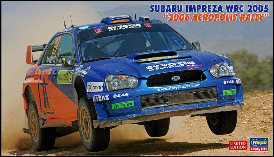 SUBARU IMPREZA WRC 2005 2006 ACROPOLIS RALLY KIT 1:24 - Hasegawa - HA2 ...