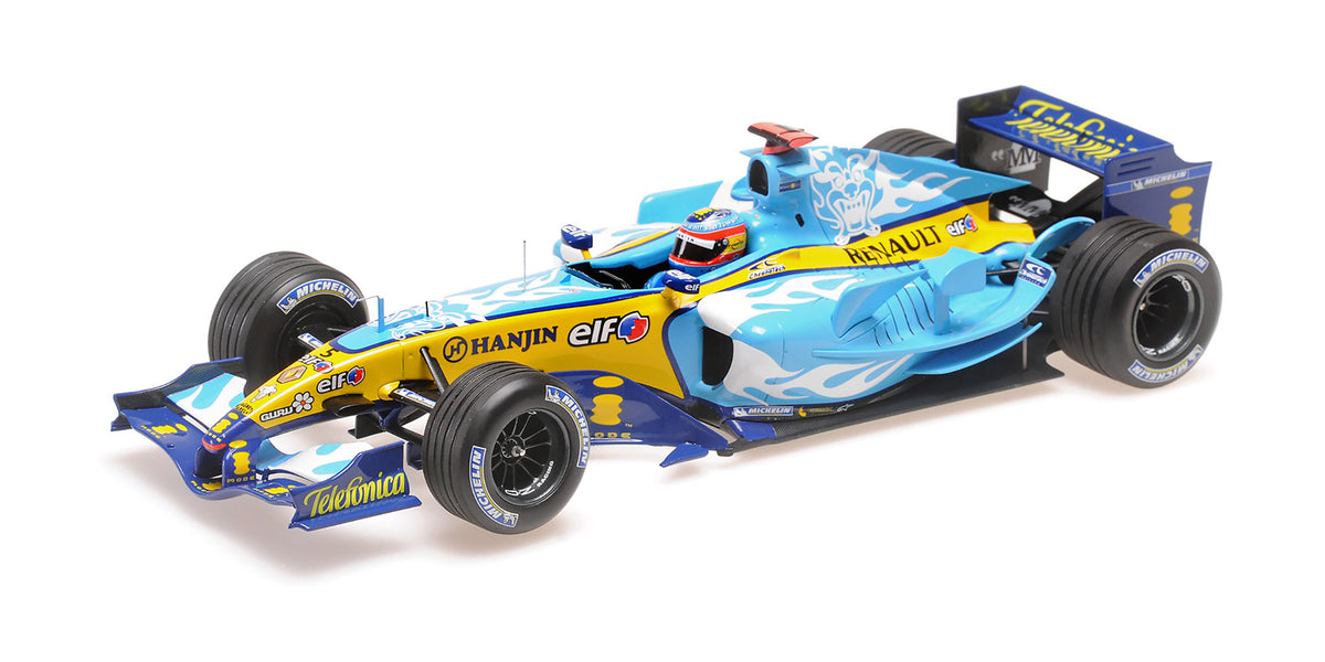Renault - F1 R25 N°5 (2005) 1:18 - 2nd Belgian GP - F. Alonso - World ...