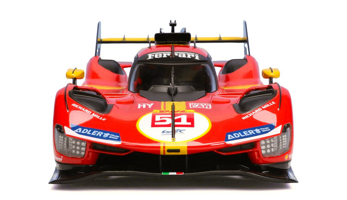 Ferrari 499P Hypercar N*51 2023 1:18 - Le Mans Winner - BBurago ...