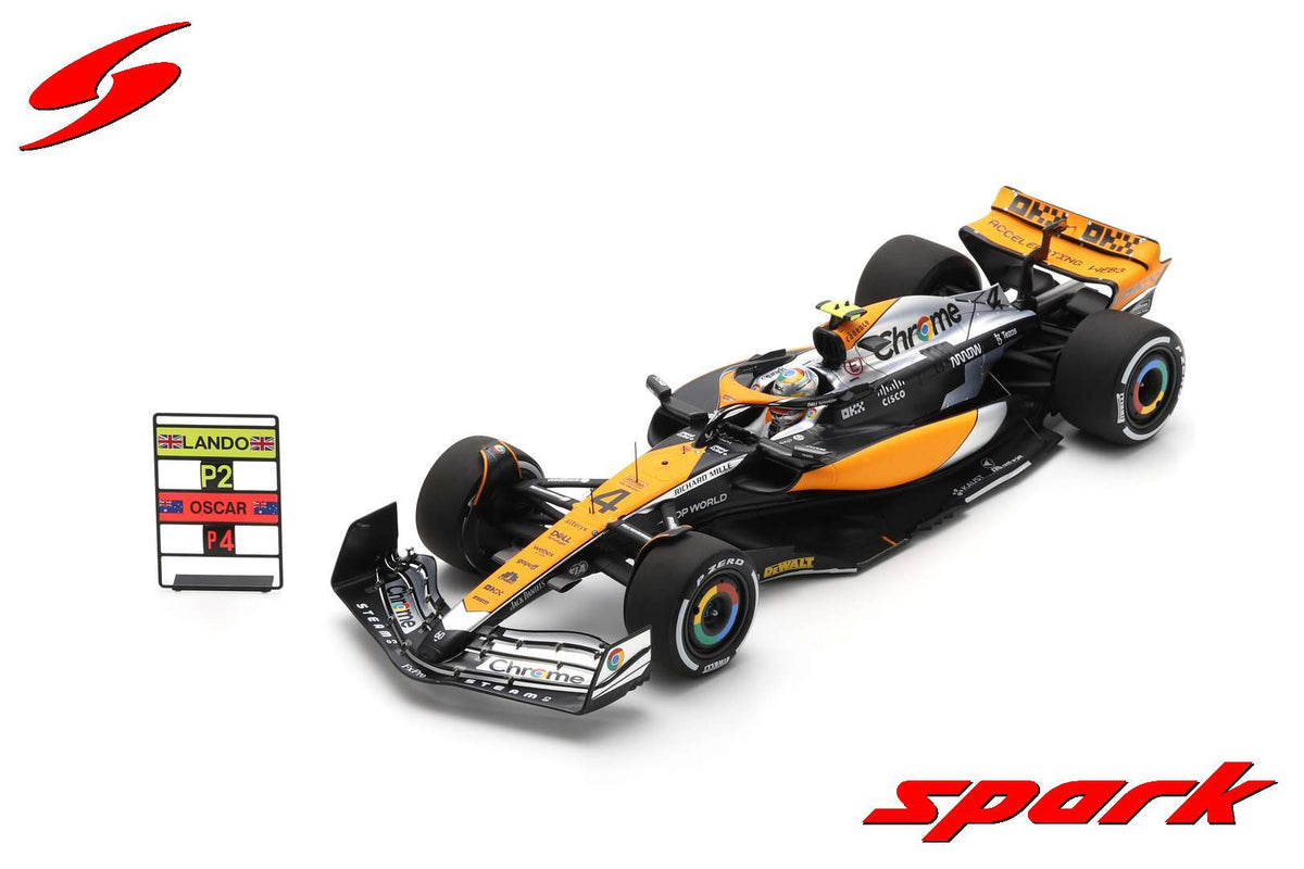 McLaren - F1 MCL60 n°4 (2023) 1:18 - Silverstone GP - Lando Norris - S ...