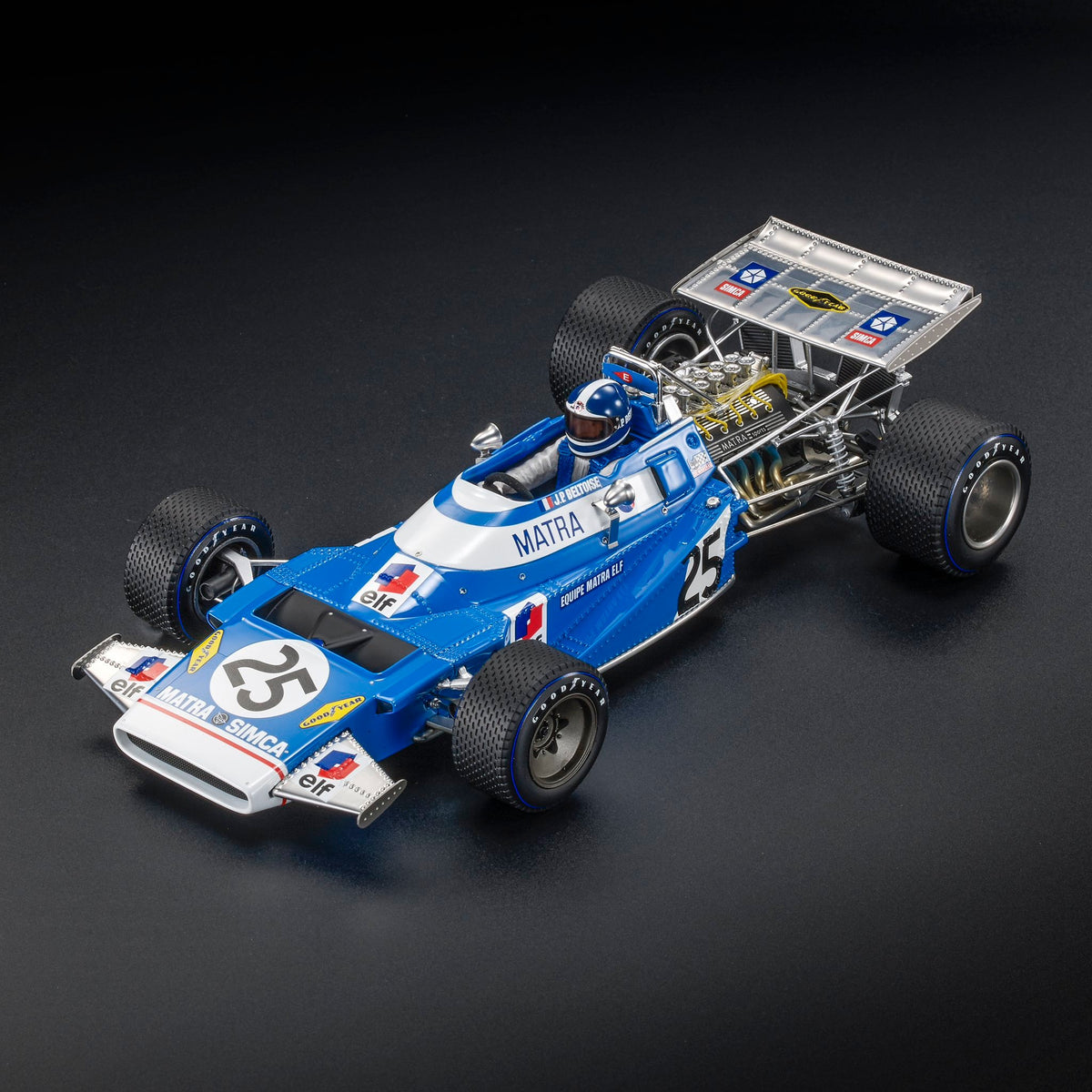 Matra MS 120 (1970) - No.25 Jean Pierre Beltoise - Third position Belg ...