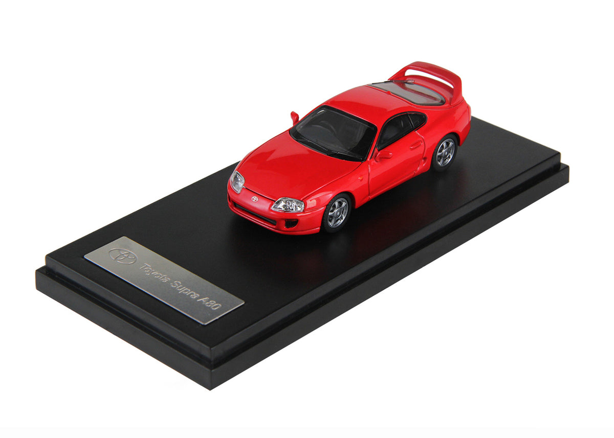 TOYOTA SUPRA A80 RED - 1/64 - LCD Models – Triple Crown ModelStore