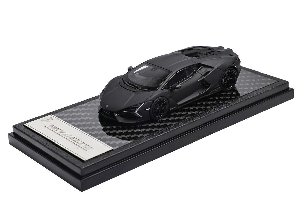 LAMBORGHINI REVUELTO MATTE BLACK - 1/64 - LCD Models – Triple Crown ...
