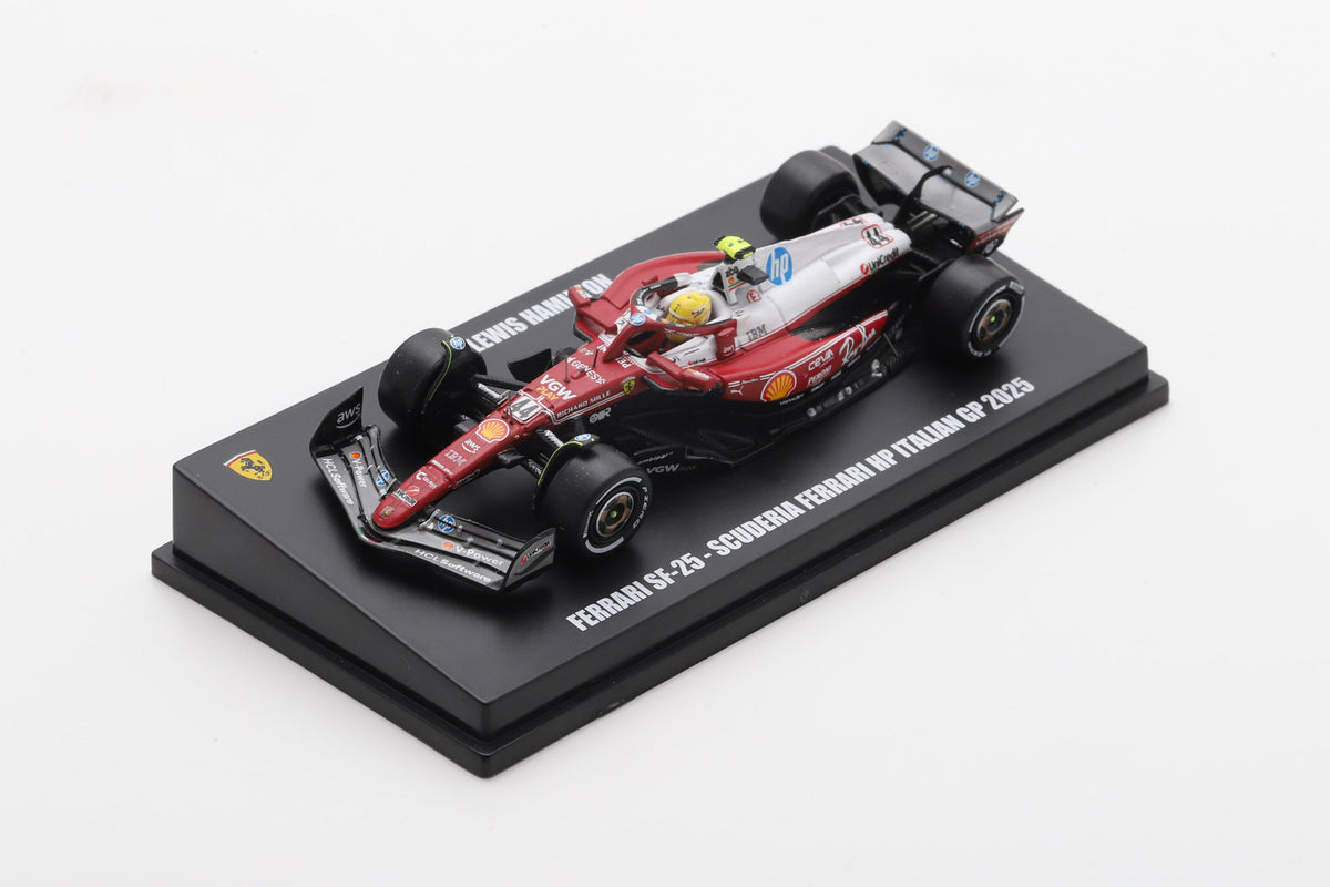 Ferrari - F1 SF25 n.44 (2025) 1:64 - Lewis Hamilton - Monza GP - LS640 ...