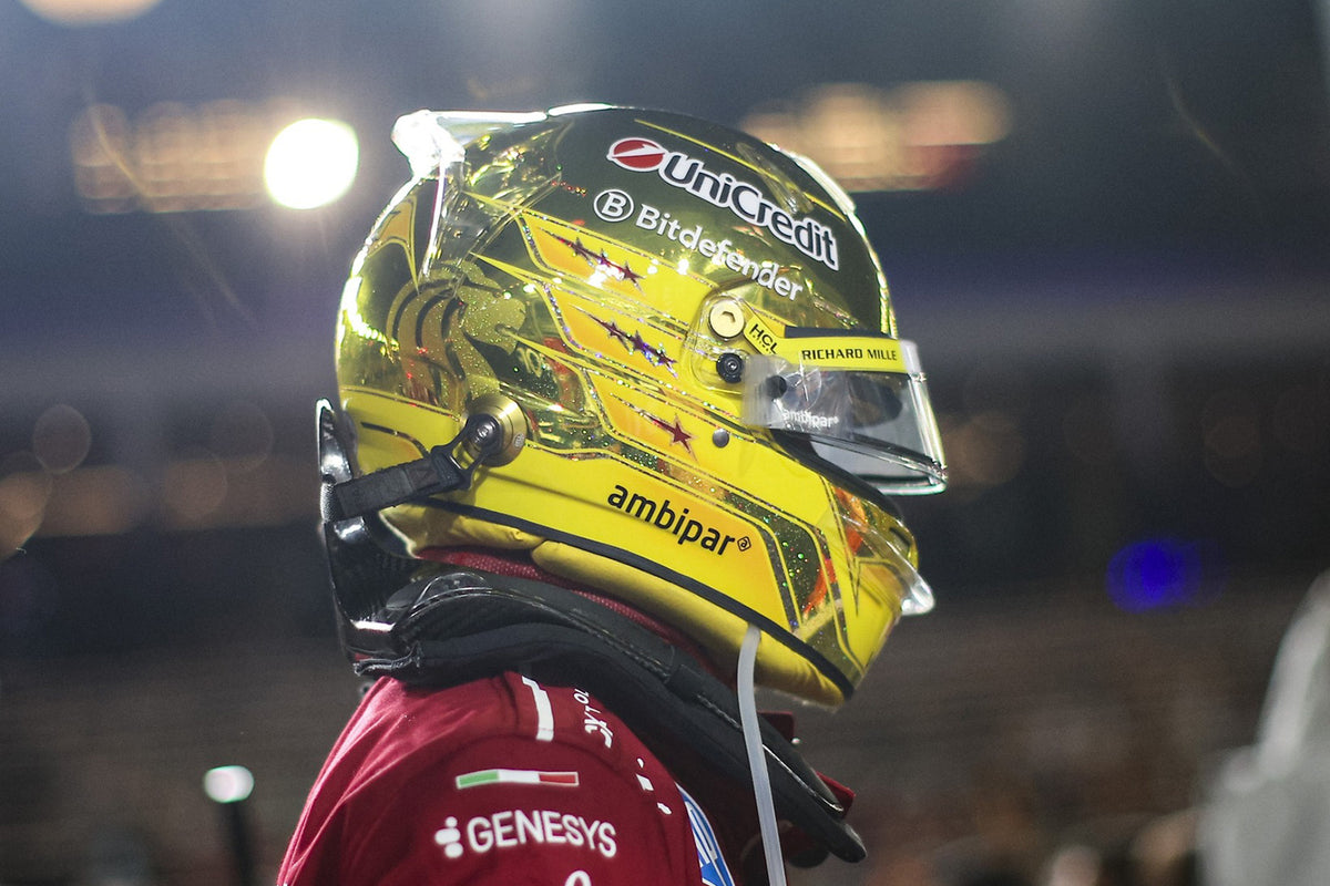 Lewis Hamilton (2025) 1:5 - Helmet - Singapore GP - LSHEL023 - Looksma ...