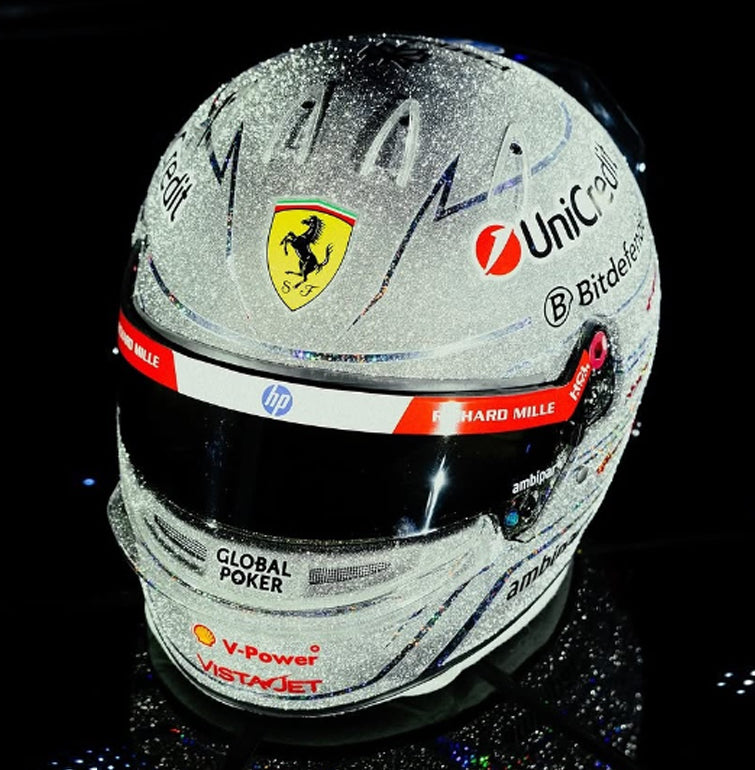 Lewis Hamilton (2025) 1:5 - Helmet - Las Vegas GP - LSHEL027 - Looksma ...