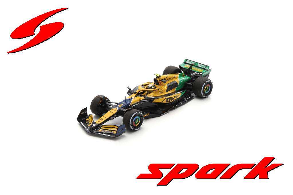 McLaren - F1 MCL38 (2024) 1:43 - Monaco GP - Lando Norris - Spark – Triple Crown ModelStore