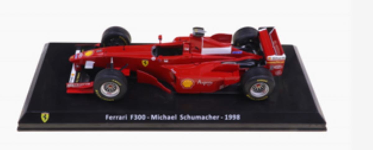 Ferrari F300 - Michael Schumacher - 1998 - 1:24 - Die Cast – Triple ...