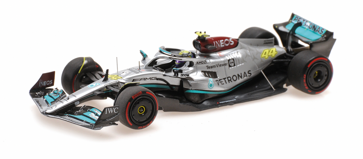 Mercedes - F1 W13 n°44 (2022) 1:43 - Lewis Hamilton - 2nd Brazilian GP ...