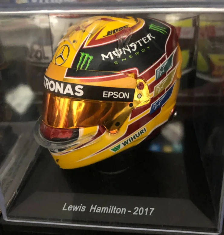 Lewis Hamilton Helmet 1:5 2017 - Spark – Triple Crown ModelStore