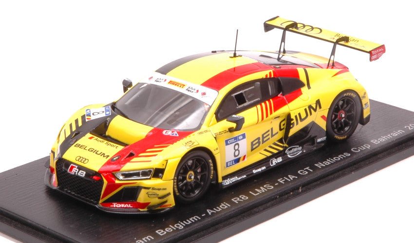 AUDI R8 LMS N.8 FIA GT CUP BAHRAIN 2018 DEN TANDT-WEERTS 1:43 – Triple ...