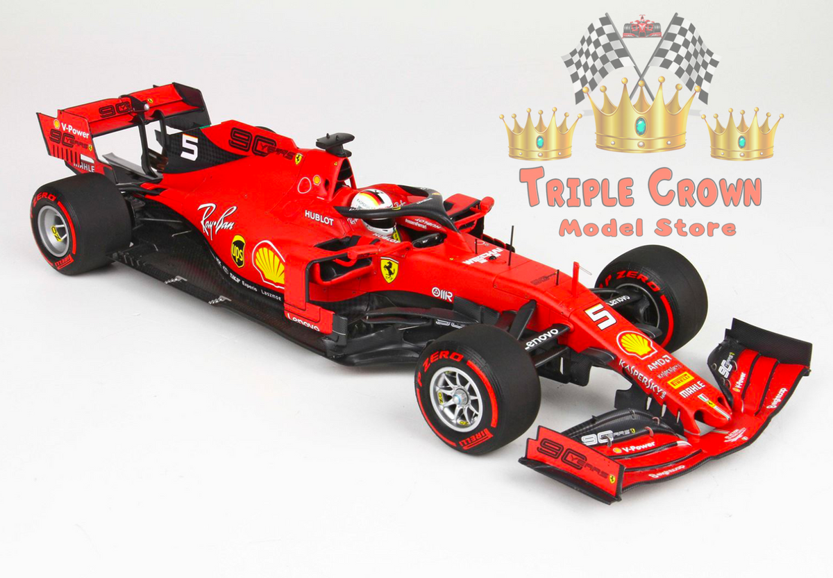 Ferrari SF90 F1 (2019) 1:18 - Sebastian Vettel - GP Monza - Polyfoam ...