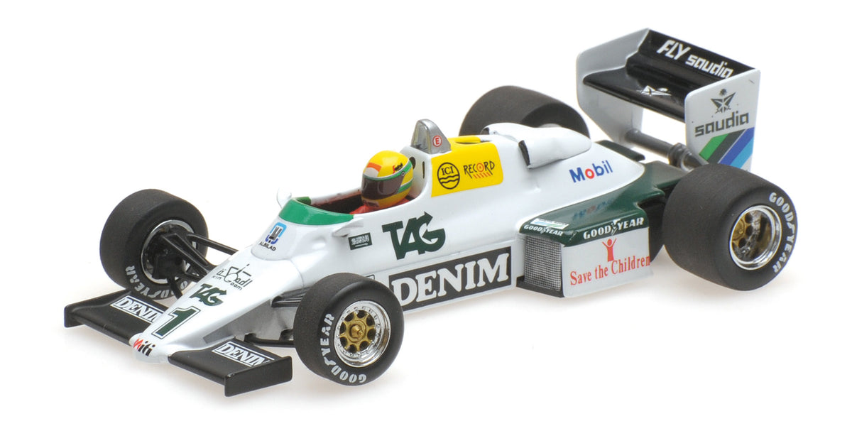 Williams - FW08C Ford (1983) 1:43 - Ayrton Senna - Minichamps – Triple ...