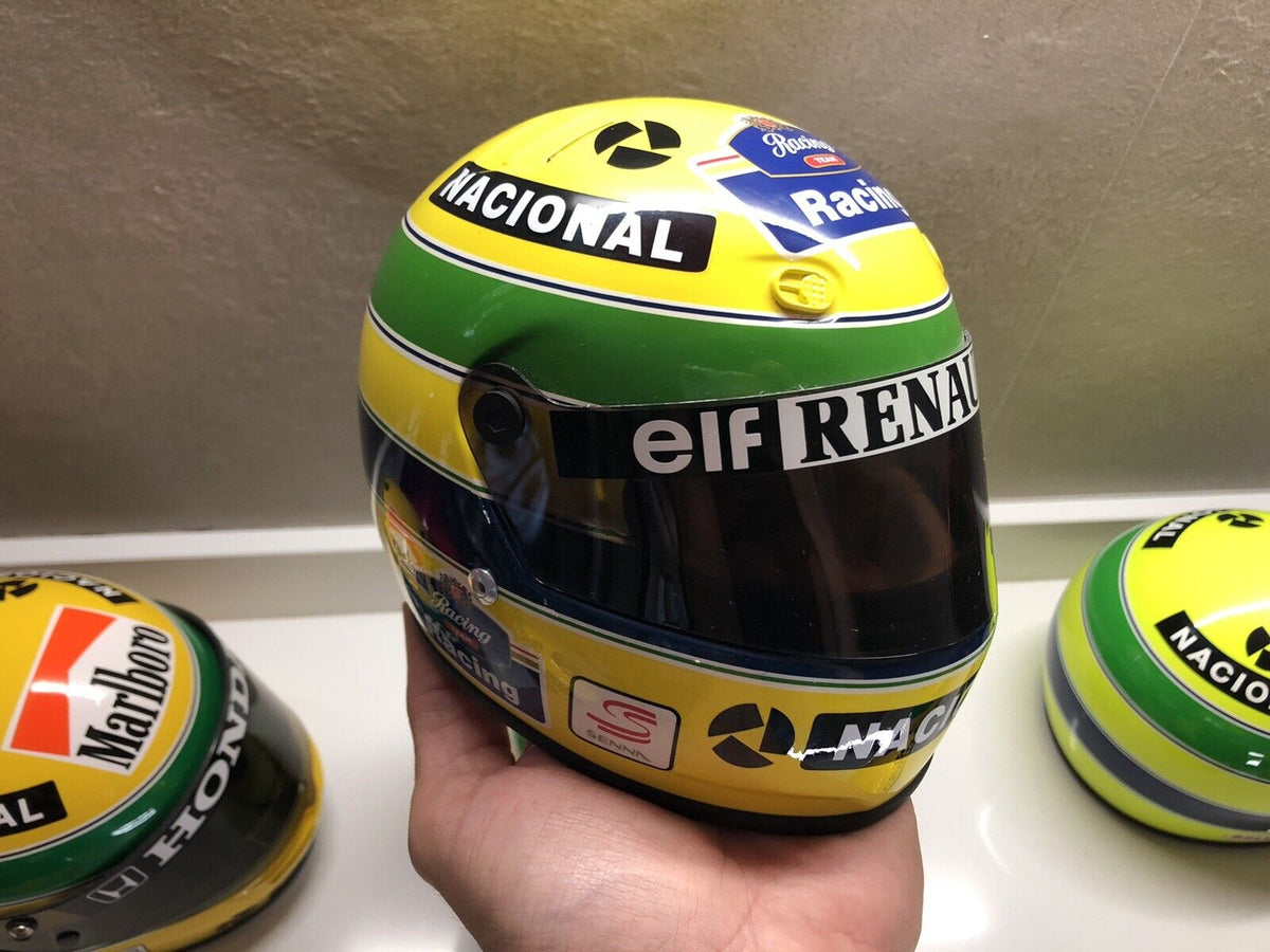 Ayrton Senna Helmet 1994 1:2 - Minichamps – Triple Crown ModelStore